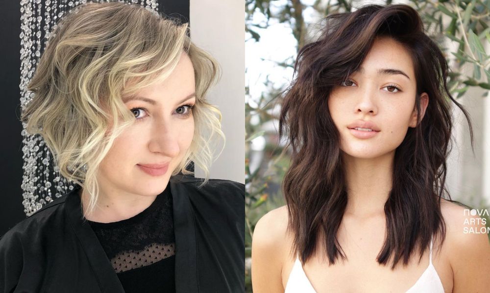 22 Stunning Looks With Side Swept Bangs - The Style Plus
